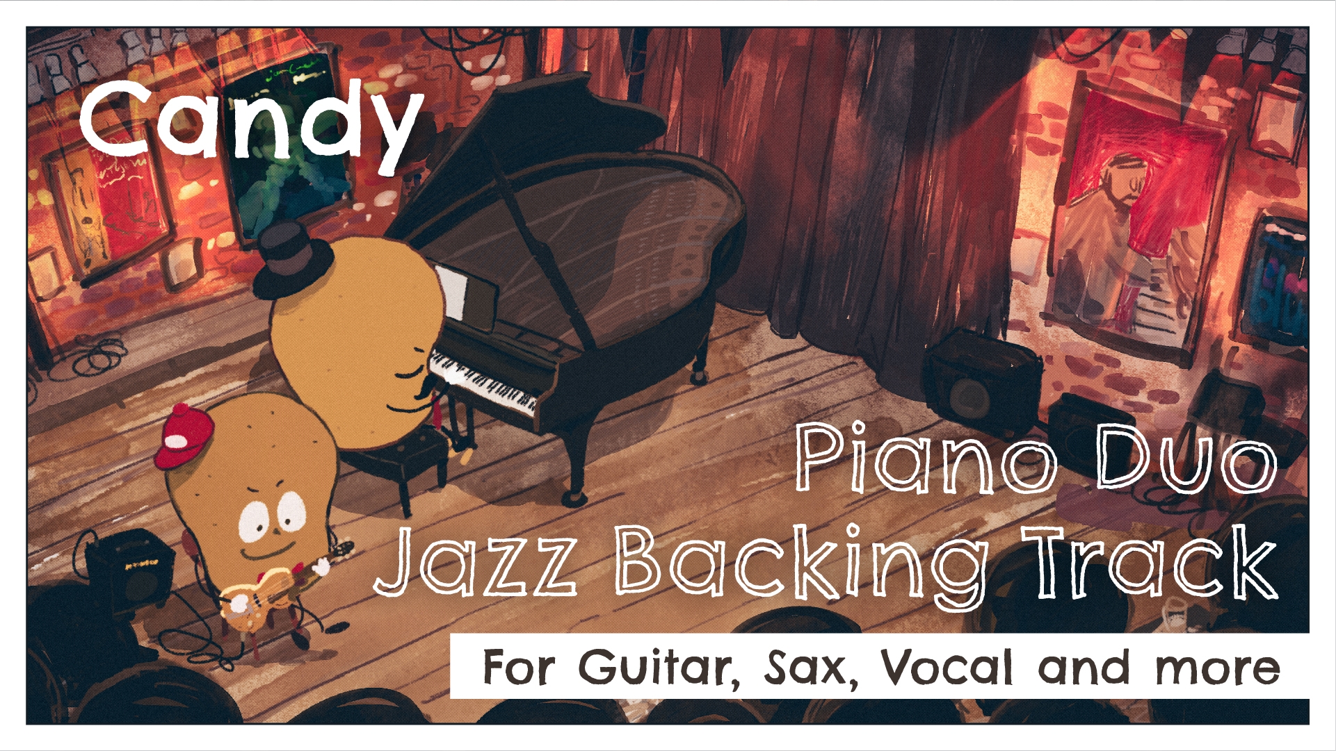 "Candy" Piano Duo Backing Track / Play Along | マイナスワン | 【血となり肉となるジャズギター ...